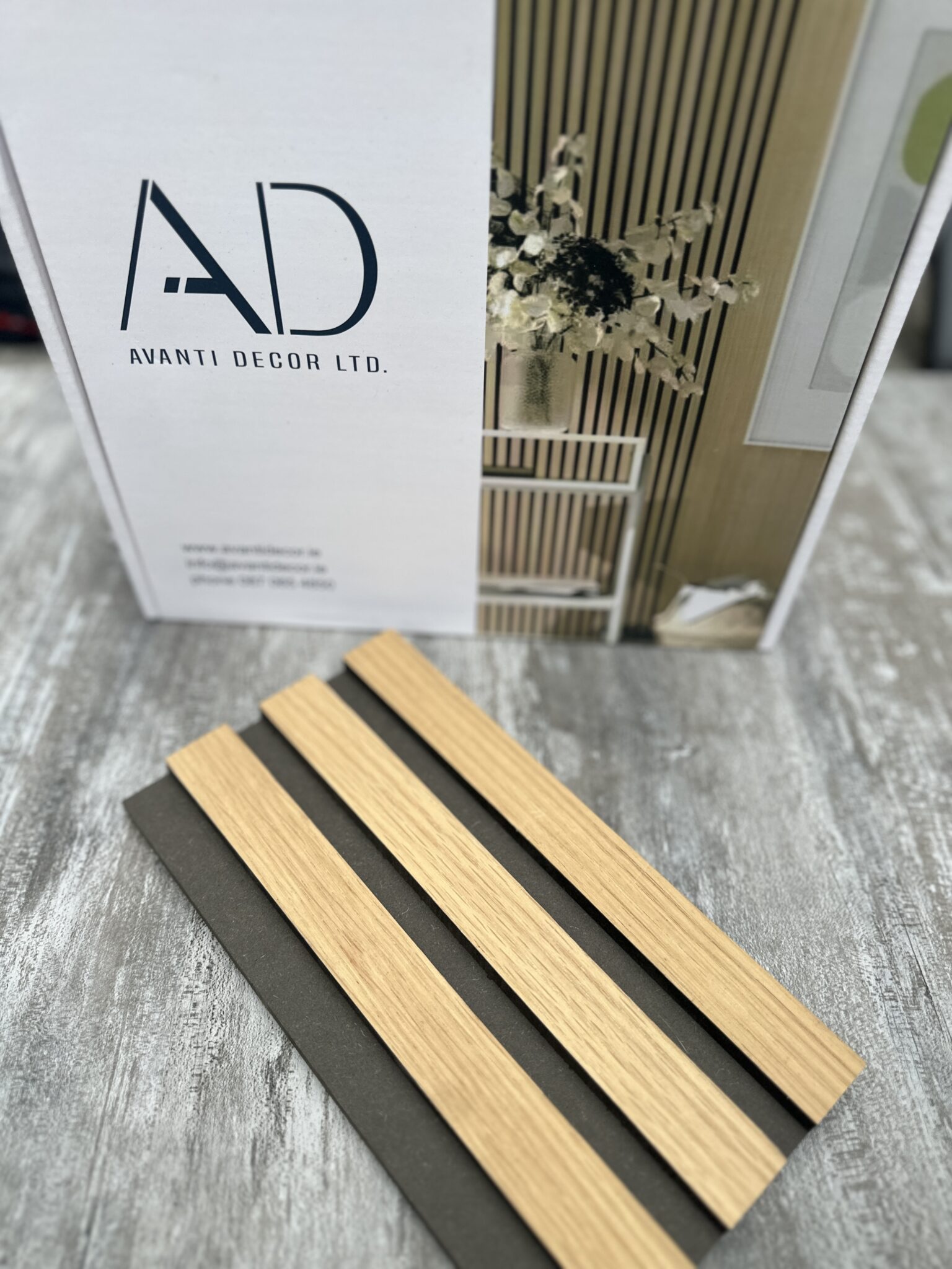 NATURAL OAK Acustic Panel Natural Veneer – Avanti Decor